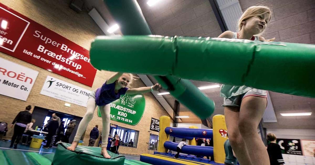 Hoppeland i Brædstrup i vinterferien